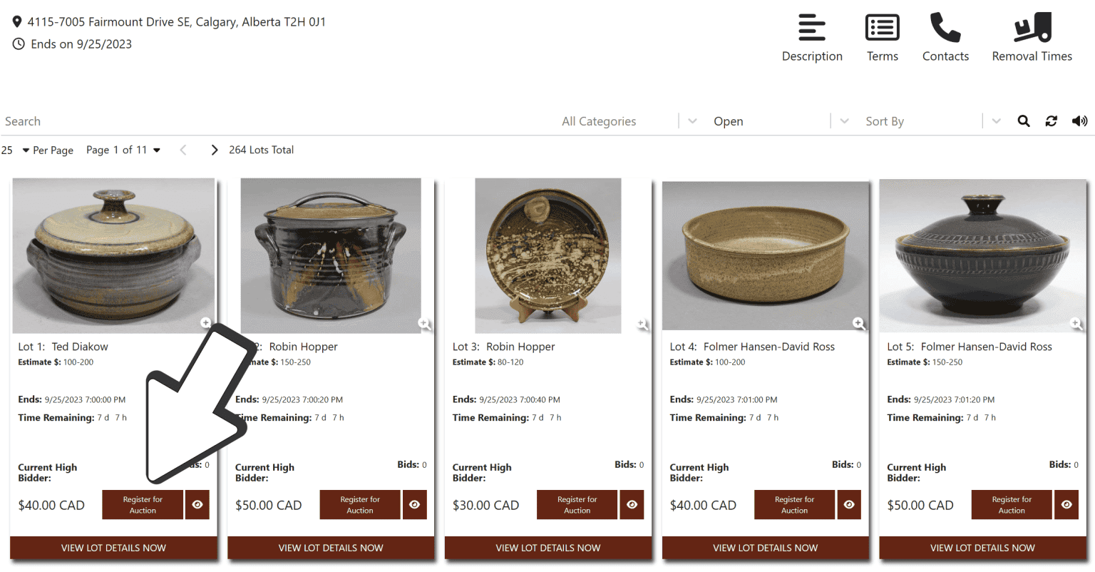 How To Register + Bid Online | Hall's Auction Services Ltd.